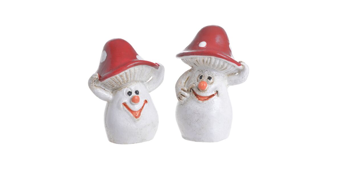gomba figura 2 db | RD-3696 | Pepita.hu