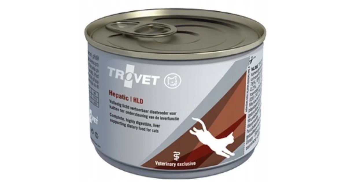 Trovet Hepatic HLD májvédő macskaeledel 12x200g | Pepita.hu