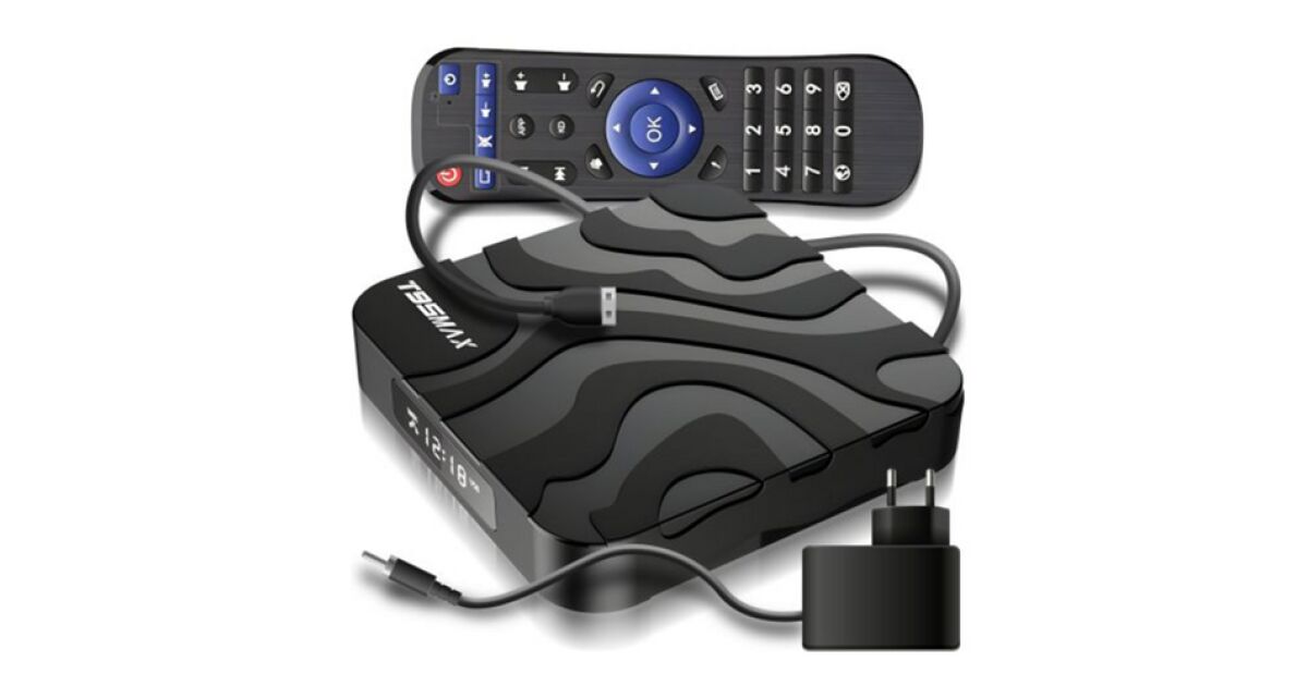 Multimedia Smart Smart TV box cu Android9, 64 Bit, 6K, WIFI 802.11N HDR ...