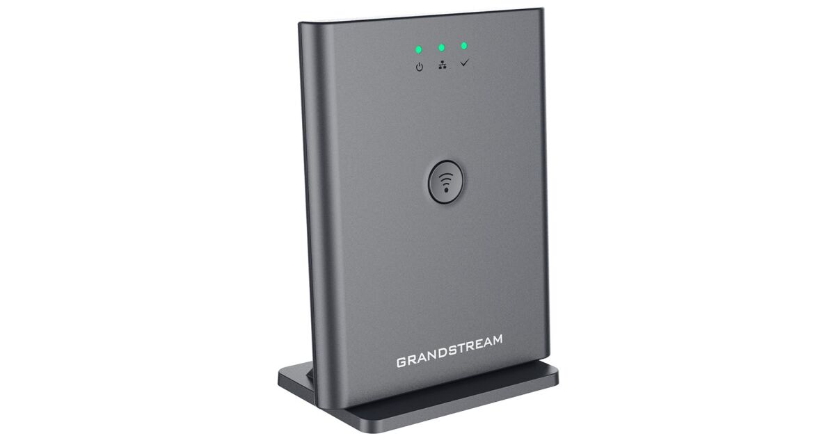 Grandstream DP752 DECT VoIP Állomás - Fekete | Pepita.hu