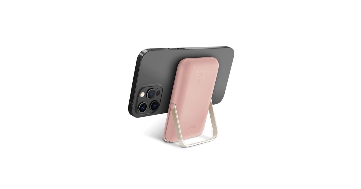 UNIQ Powerbank Hoveo 5000mAh USB-C 20W PD Gyors töltés Vezeték nélküli ...
