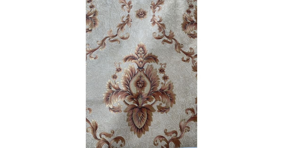 Tapet vinil Zara Baroque maro | Pepita.com