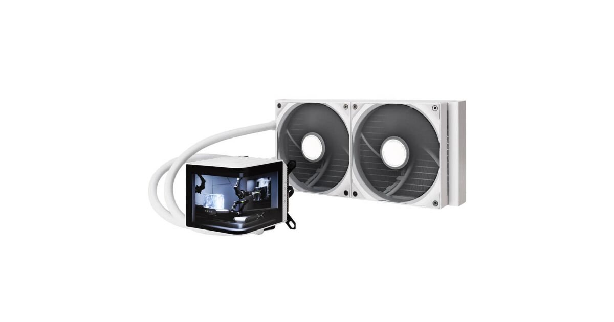 Cooler CPU TRYX PANORAMA AIO + ecran AMOLED - 280 mm, alb | Pepita.com