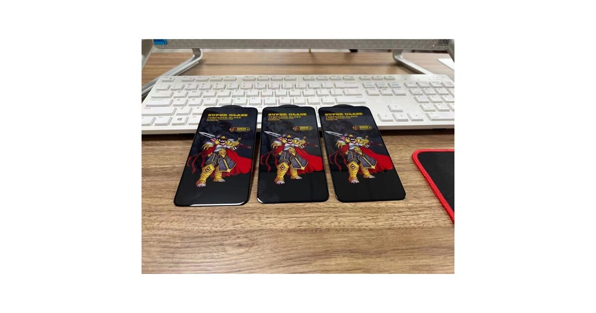 Flippy® 3D Full Glue Armor Panda Folie de Sticlă Temperată pentru Apple ...