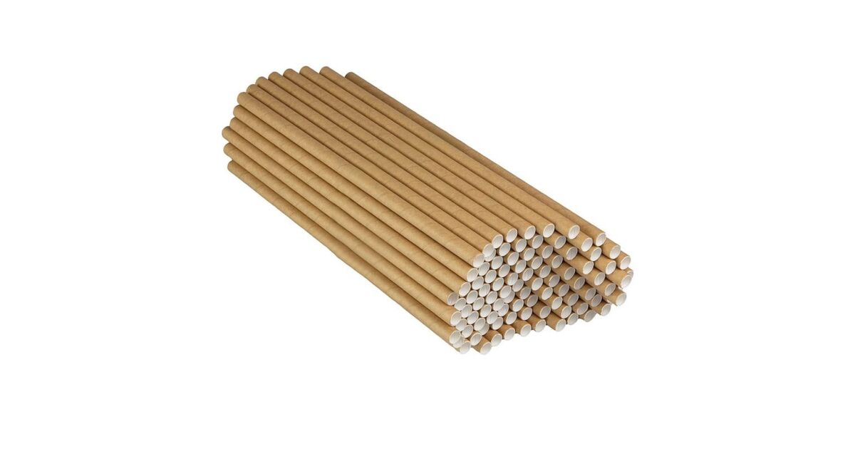 Set 100 paie, Alista Home, Hârtie, 20 cm, Uni Modell, Kraft | Pepita.com