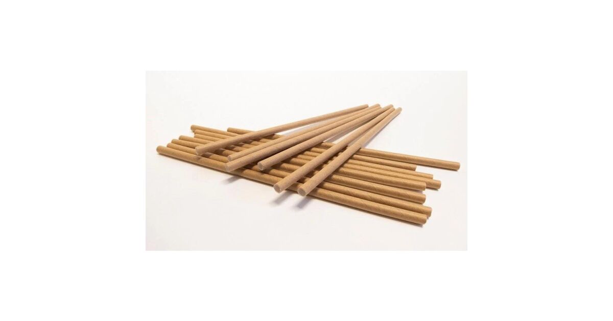 Set 100 paie, Alista Home, Hârtie, 20 cm, Uni Modell, Kraft | Pepita.com