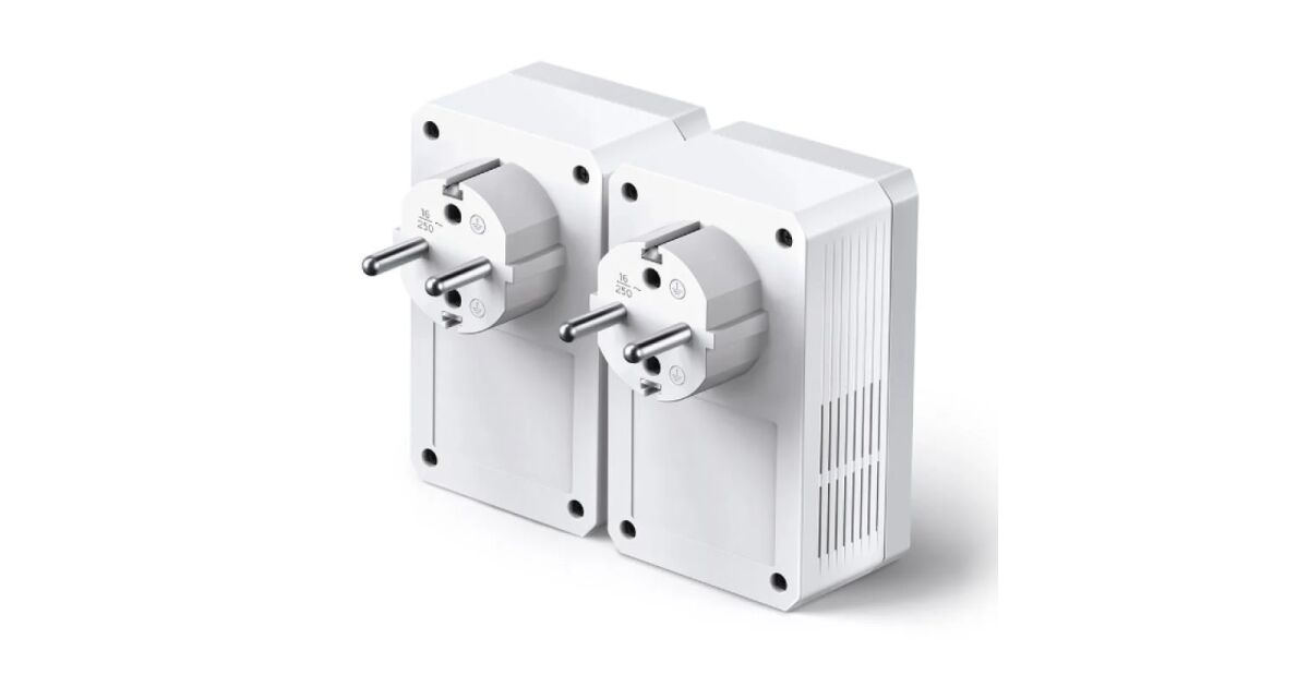 TP-Link Kit POWERLINE, HomePlug AV, 500Mbps, Ultra Compact Size ...