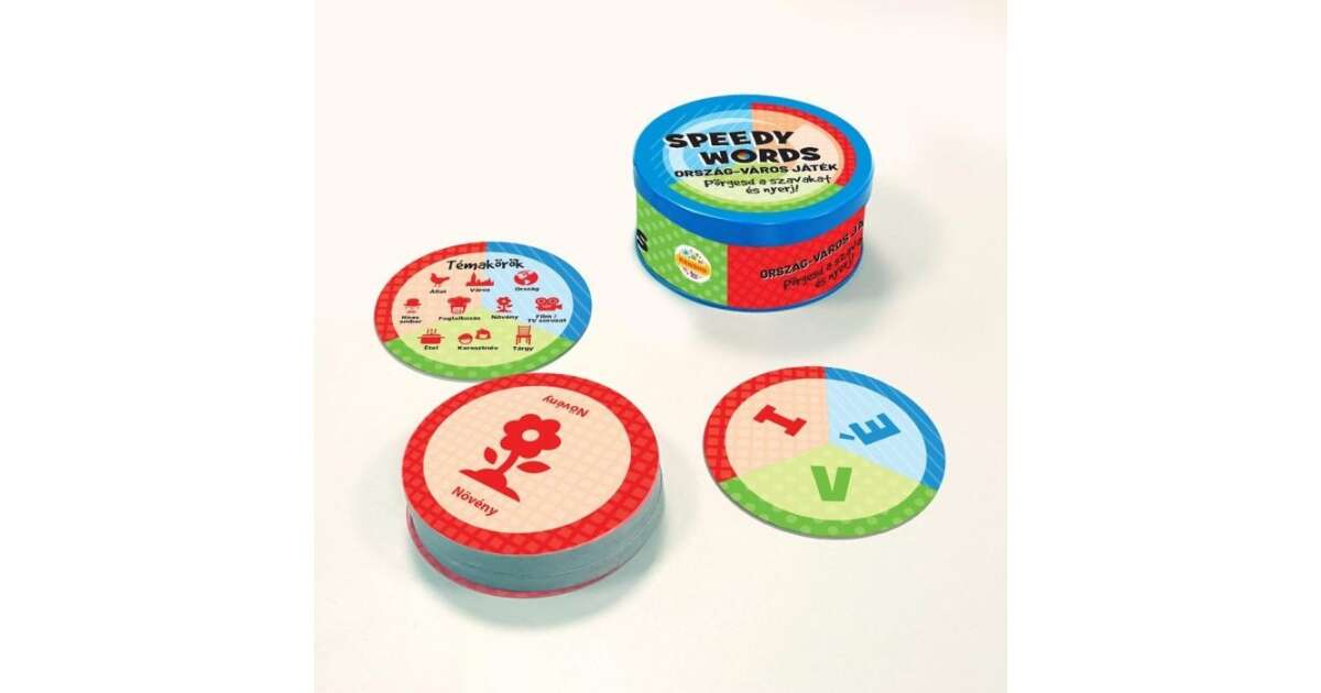Speedy Words - Ország, város - Társasjáték | Pepita.hu
