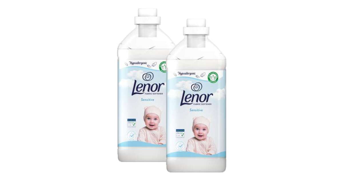Lenor Sensitive Öblítő 2x1,8L - 2x60 mosás | Pepita.hu