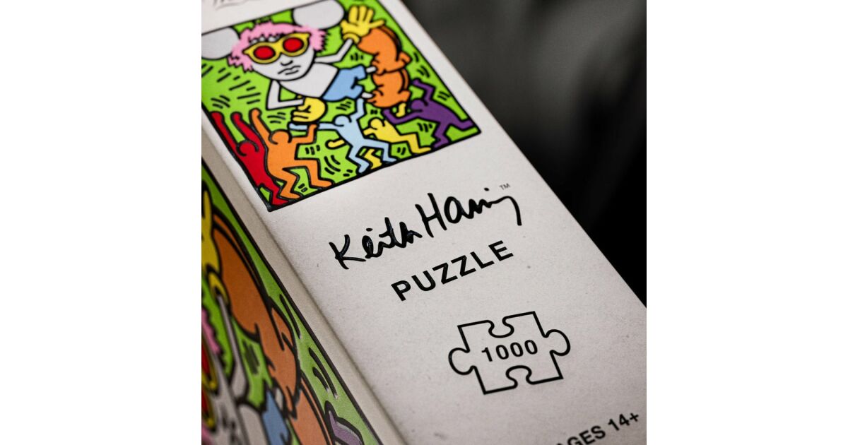 Puzzle 1000 Elementów Theory11 – Keith Haring Andy Mouse Edition ...