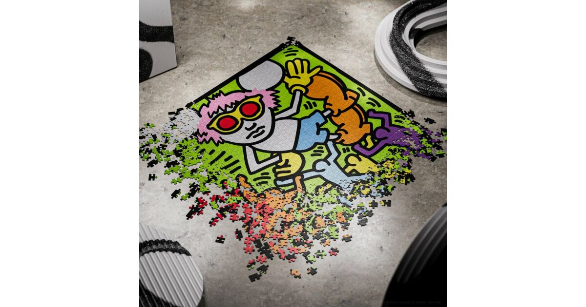 Puzzle 1000 Elementów Theory11 – Keith Haring Andy Mouse Edition ...