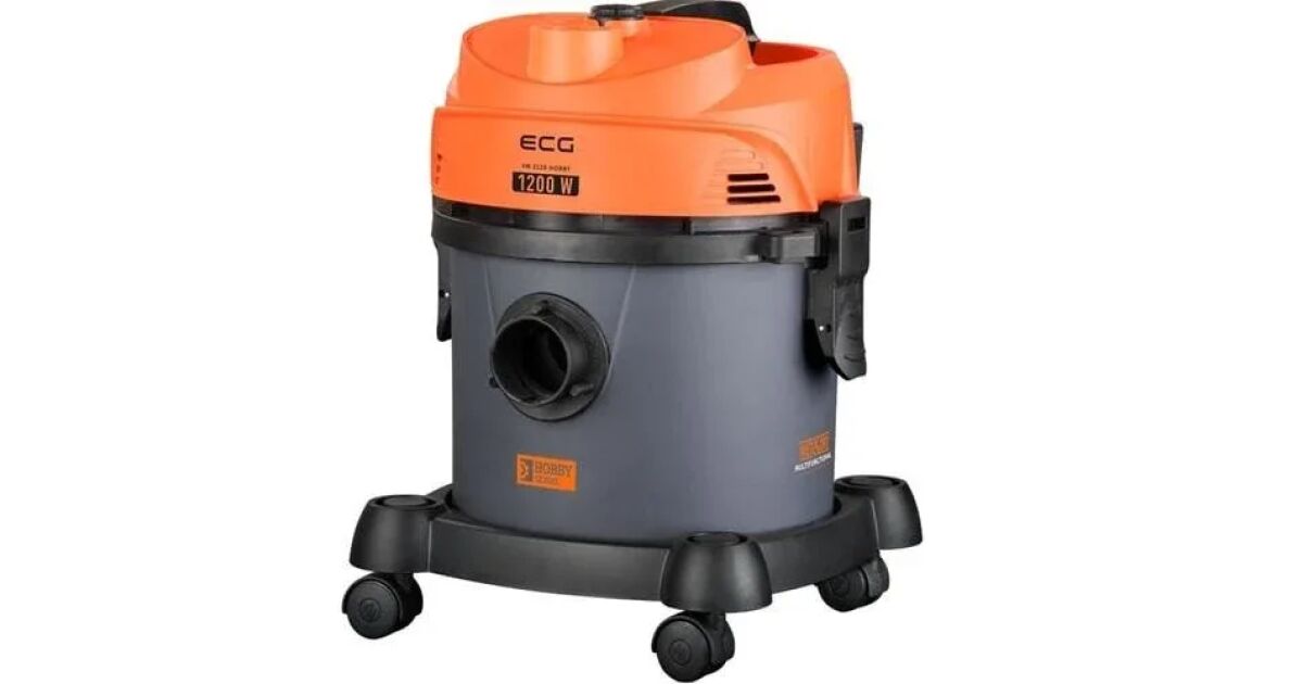 Aspirator multifunctional ECG VM 2120 Hobby, 1200 W, 12L, umed si uscat ...