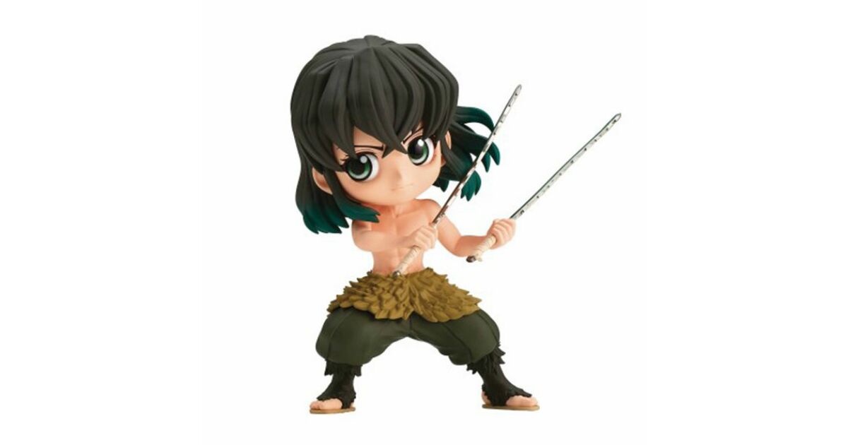 Demon Slayer Kimetsu no Yaiba Q Posket Figure Inosuke Hashibira Ver. B ...