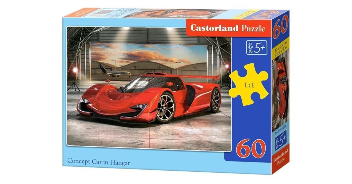 Elegantes Puzzle 60 Teile Ebenbild