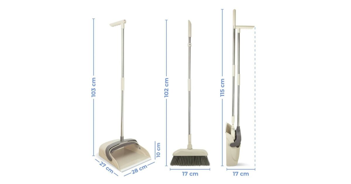 Set Besen und Schaufel mit Stiel, Alista Home, Für den Hausgebrauch ...