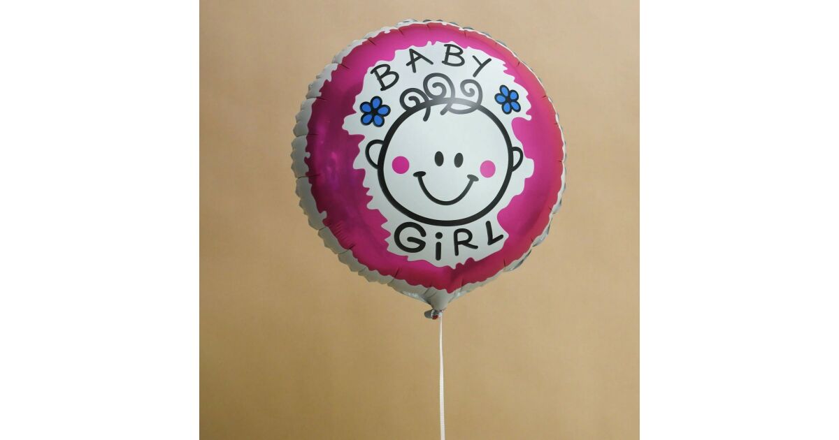 Set mit 2 metallfolienballons von Alista Home, Herz- und Kreisfiguren ...