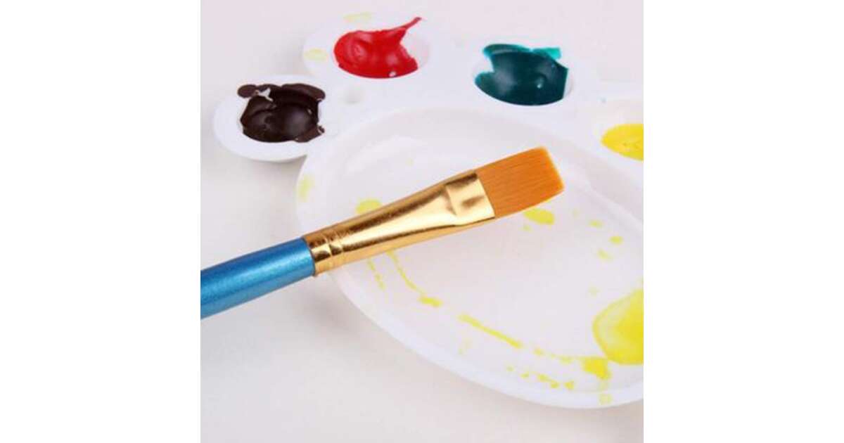 10 darabos Ecsetkészlet festés számok alapján szetthez | Pepita.hu