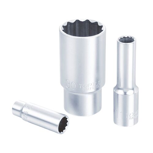Cheie lunga tubulara TOPTUL BAEF1622, antrenor patrat 1/2 inch, profil ...