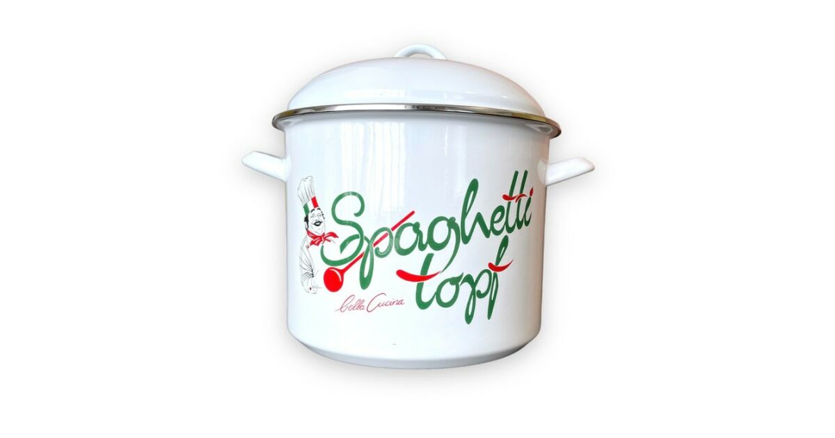 Spaghetti zománcozott fazék 8liter | Pepita.hu