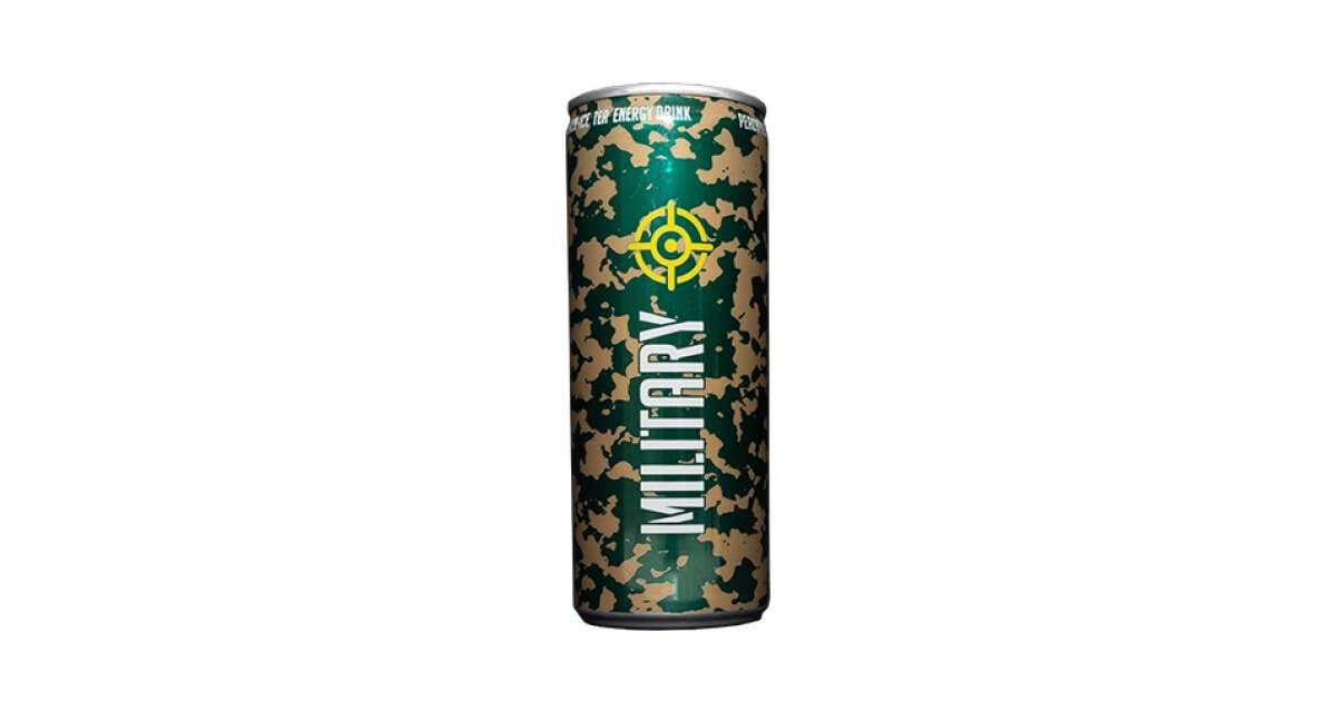 Military Peach Ice Tea Energy Drink | Pepita.hu