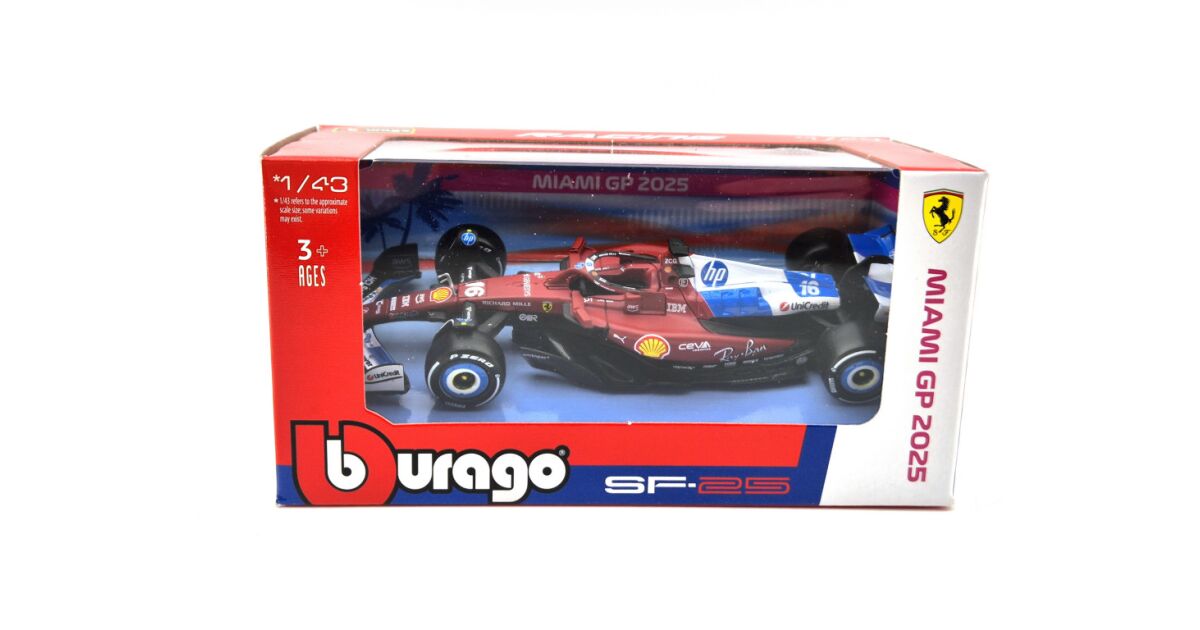 Ferrari SF-25 Team Scuderia F1 #16 (2025) - Miami GP - Charles Leclerc ...