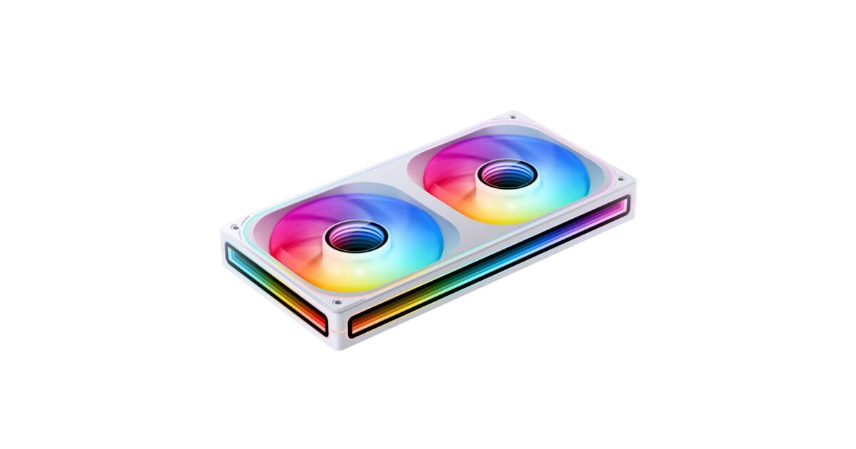 Gehäuselüfter Jonsbo ZB-240, umgekehrter Luftstrom, Infinity Mirror ...