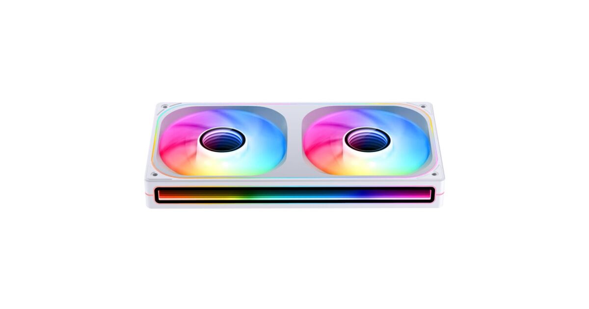 Gehäuselüfter Jonsbo ZB-240, umgekehrter Luftstrom, Infinity Mirror ...