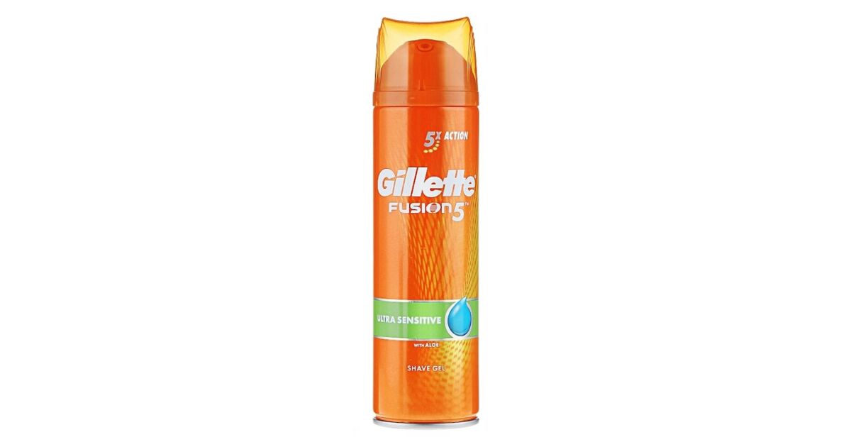 Gillette Fusion 5 Sensitive borotvagél, 200 ml | Pepita.hu