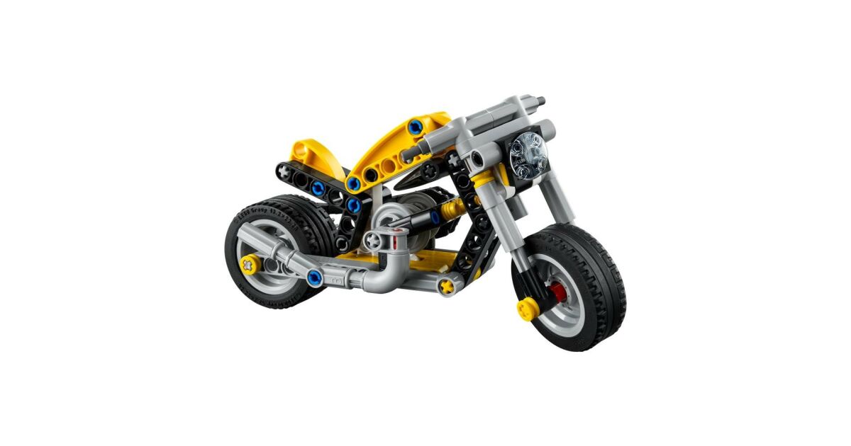 LEGO Technic 42225 Žltý motocykl | Pepita.com