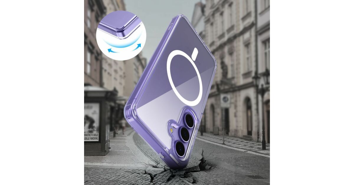 Tech-Protect Flexair Hybrid Samsung Galaxy A57 MagSafe tok, átlátszó ...