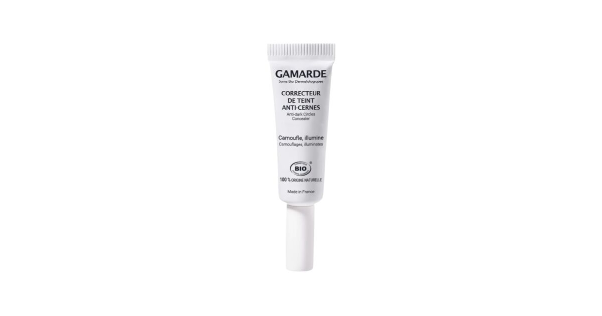 Gamarde, Correcteur De Teint, Bio, Sötét karikák ellen, Szemkrém, 6 ml ...