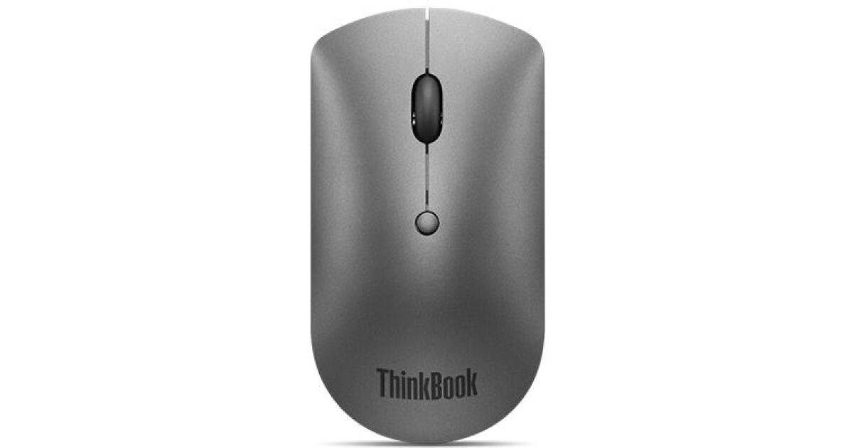Lenovo ThinkBook Bluetooth Silent Mouse Iron Grey | Pepita.hu