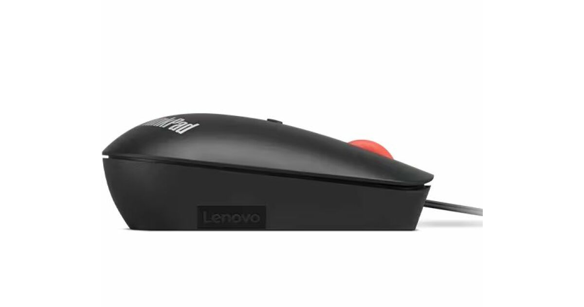 Lenovo ThinkPad USB-C Wired Compact Mouse Black | Pepita.hu