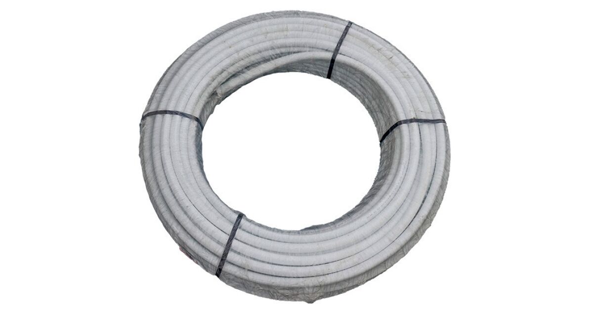 Mg LDPE öntözőcső 25mm max 6bar 100m/tek fehér, belül fekete ...