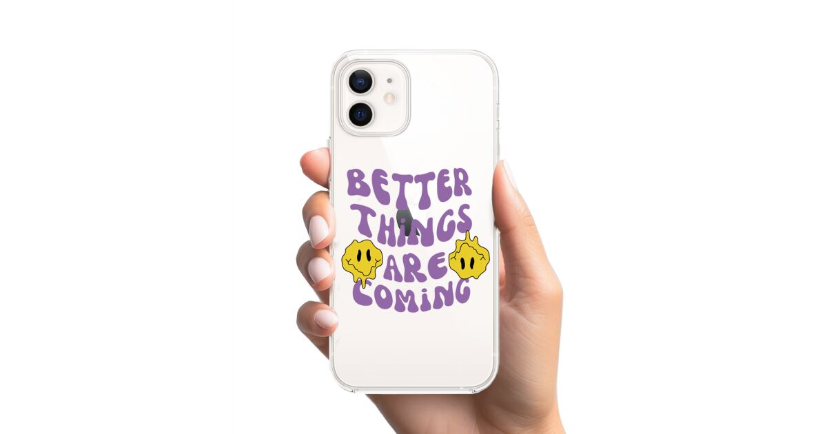 iPhone 12 tok, átlátszó, szilikon flexi, jobb dolgok jönnek | Pepita.hu