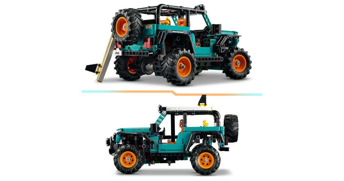 LEGO 42227 Technic - Jeep Wrangler Rubicon Off-Road Vehicle | Pepita.com
