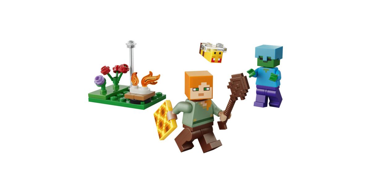 LEGO 30732 Minecraft - Alexet Megtámadják Tábortűznél | Pepita.hu