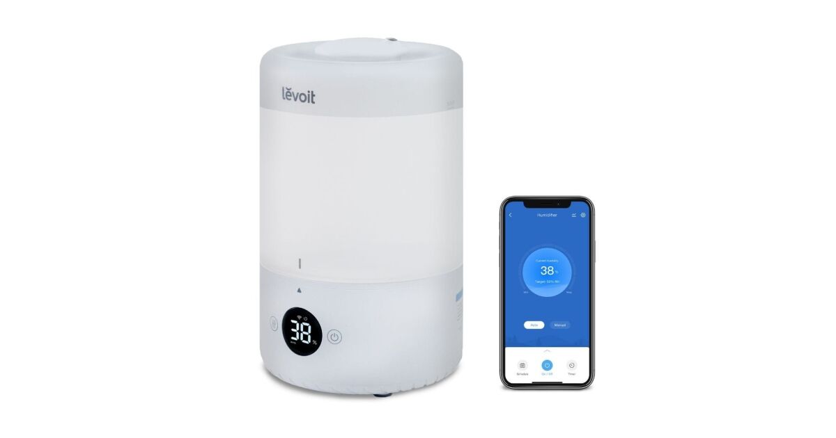 Légnedvesítő LEVOIT Dual 200S, SMART, WI-FI, ultrahangos, 3 L tartály ...