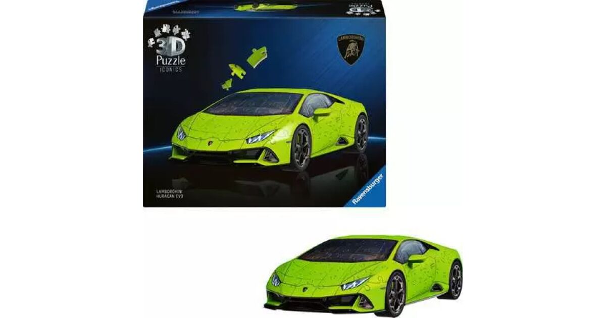 Ravensburger 12008037 kirakós játék 3D-s kirakó 108 db Járművek | Pepita.hu