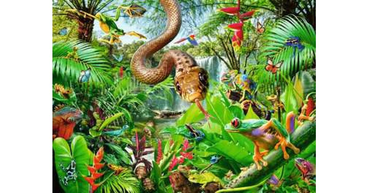 Ravensburger Reptile Resort Kirakós játék 300 db Állatok | Pepita.hu