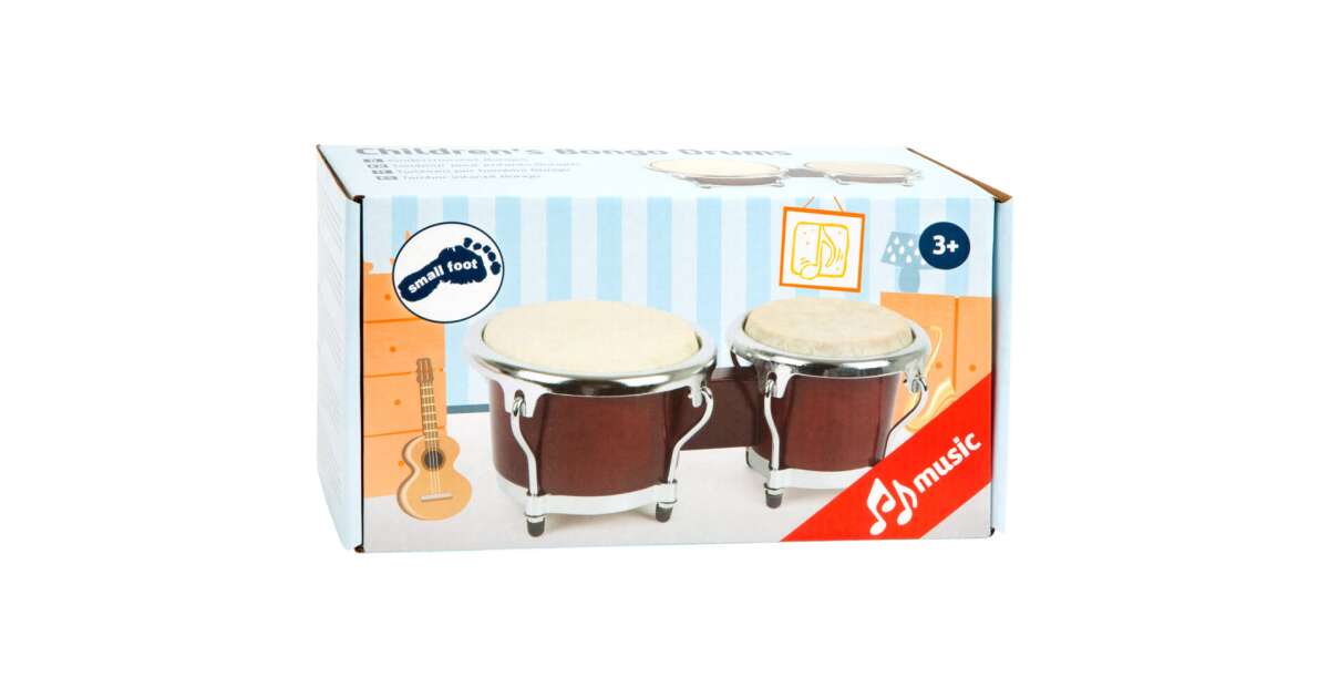 Játék dob - gyerek konga dob fából | Pepita.hu