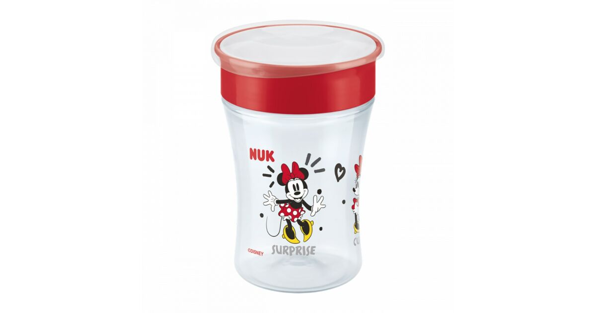 Bezaubernder Trinkbecher Magic Minnie NUK (ab 8 Jahren) 360° 230 ml ...