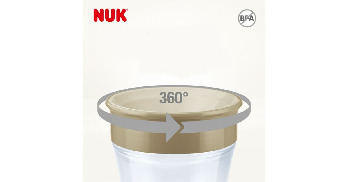 Bezaubernder Trinkbecher Magic Minnie NUK (ab 8 Jahren) 360° 230 ml ...