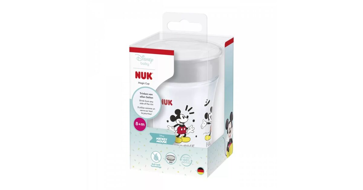 Bezaubernder Trinkbecher Magic Minnie NUK (ab 8 Jahren) 360° 230 ml ...