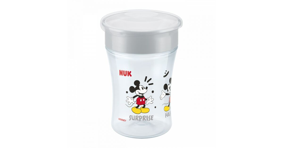 Bájos itató pohár Magic Mickey Mouse NUK (8+ m.) 360° 230 ml | Pepita.hu