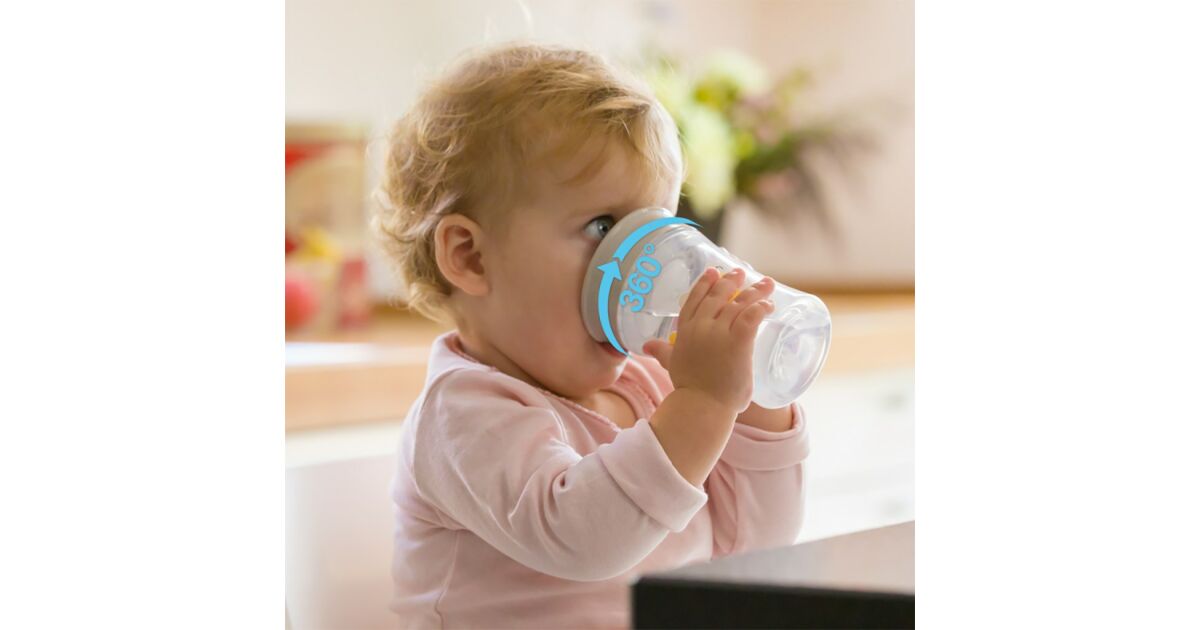 Bájos itató pohár Magic Mickey Mouse NUK (8+ m.) 360° 230 ml | Pepita.hu