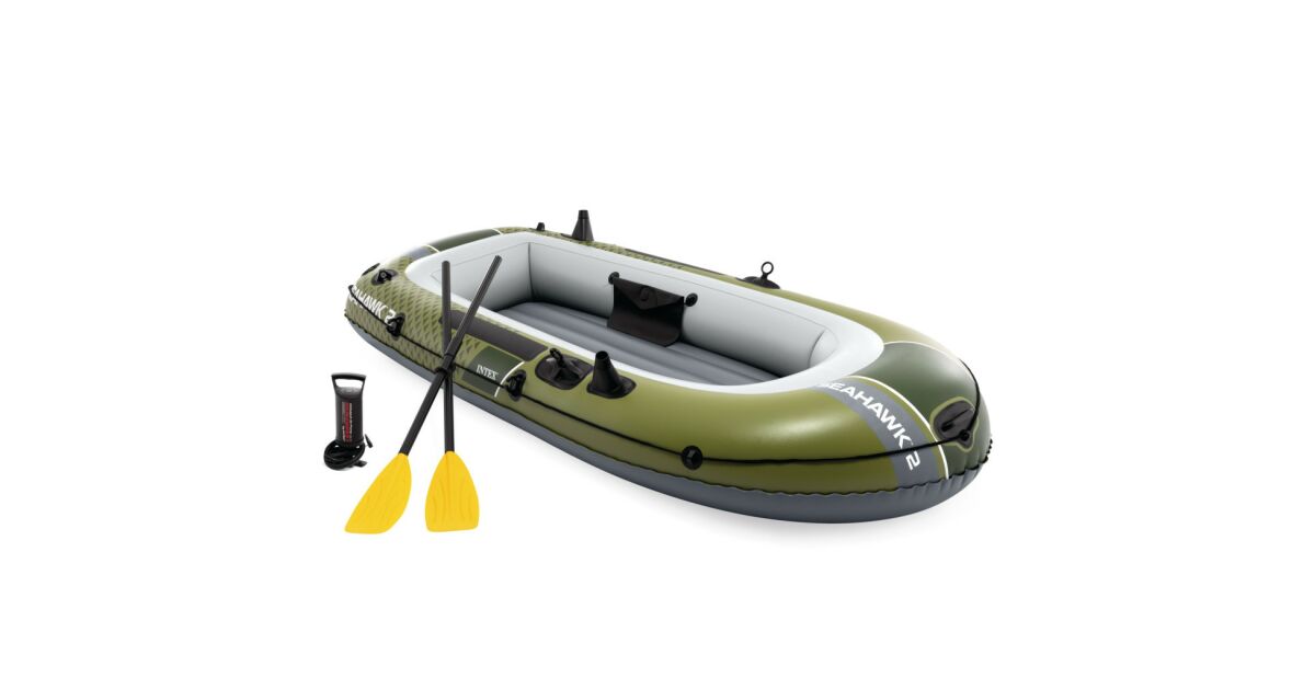 Intex Seahawk 2 Aufblasbares Boot Set 236x114x41cm (66332) | Pepita.com