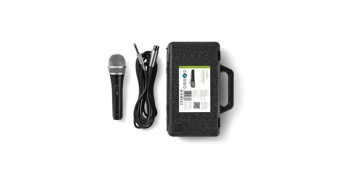 Káblový mikrofón | Kardioida | Odpojiteľný kábel | 5,00 m | 50 Hz - 15 ...