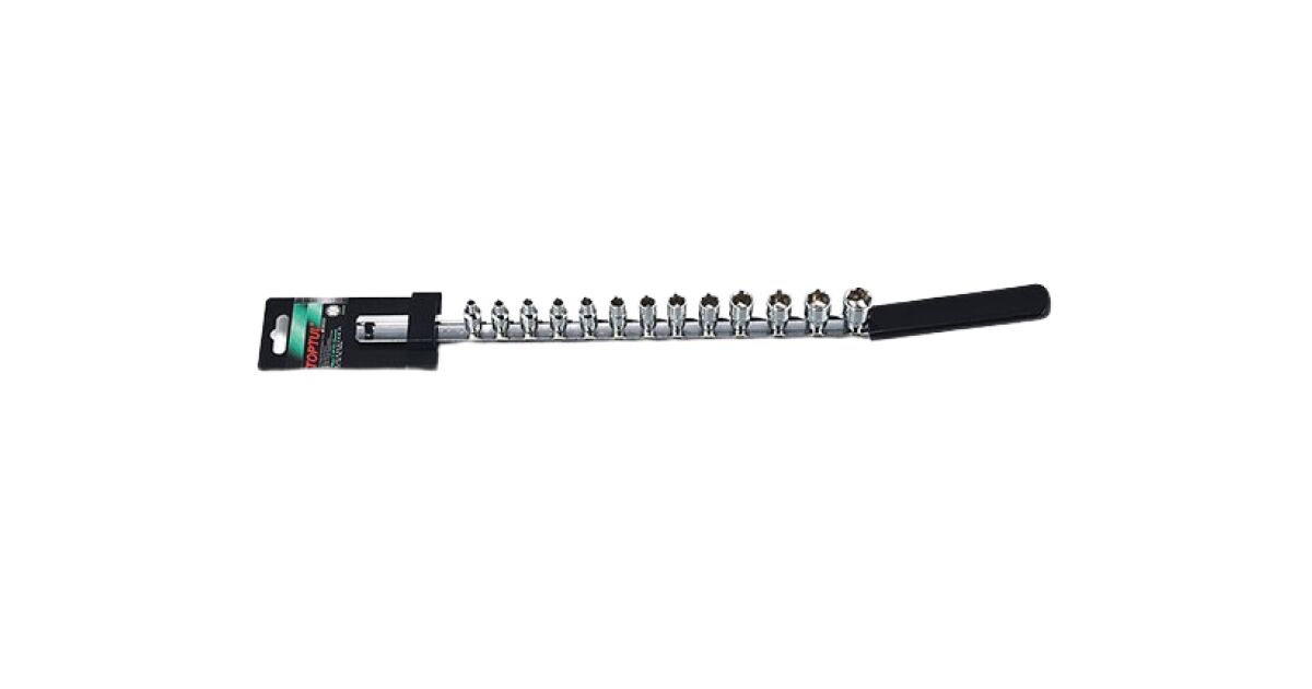 Set 13 chei tubulare TOPTUL GAAQ1301, cu antrenor patrat de 1/4 inch ...