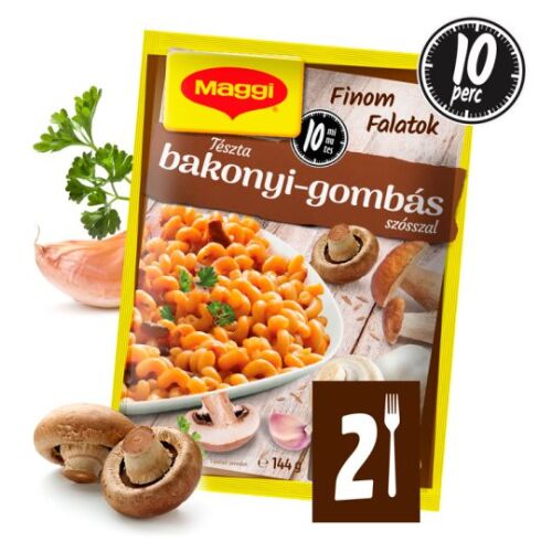 MAGGI MAKARON W PIGUŁCE Z GRZYBAMI BAKONY 144G | Pepita.com